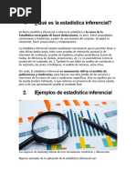 Ejemplos de Estadística Inferencial | PDF | Estadísticas | Análisis de regresión