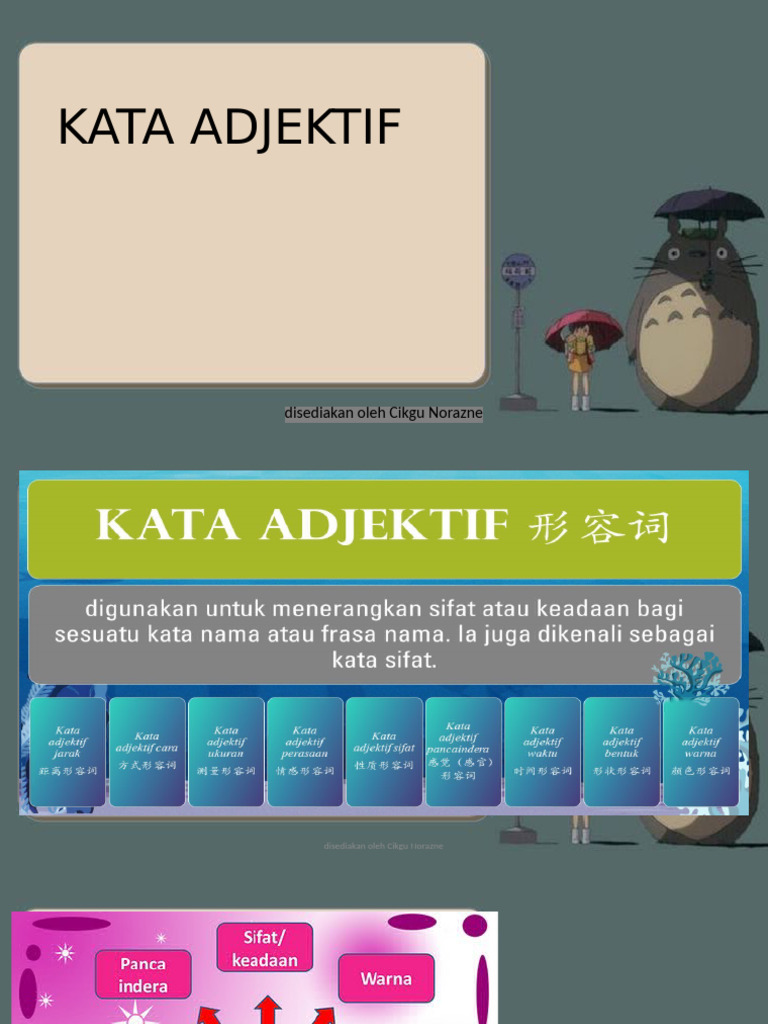 Kata Adjektif Dan Kata Penguat | PDF