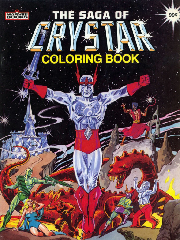 Crystar Saga Coloring Book | PDF