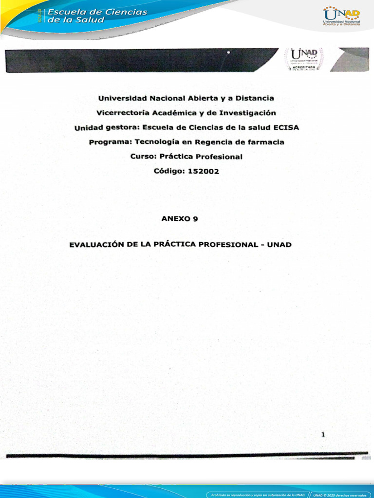 Anexo 9 - Formato de Evaluación Supervisor Externo | PDF