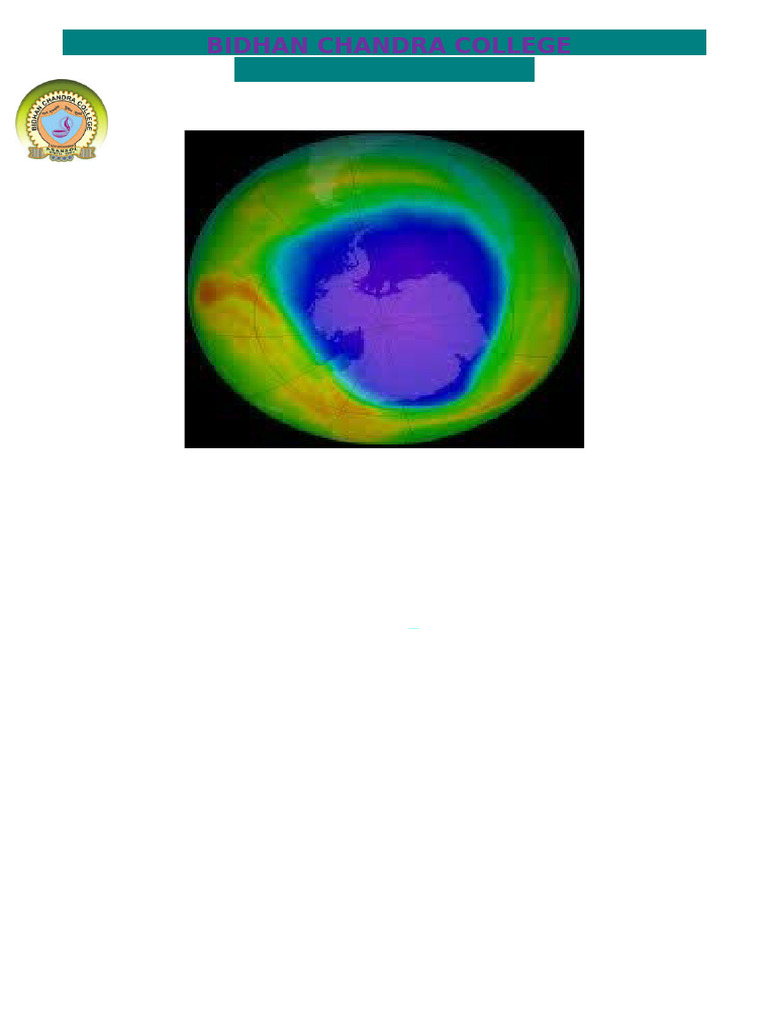 Ozone Depletion Biology Project | PDF | Ozone Depletion ...
