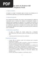 Ac s09 Semana 09 Tema 04 Tarea Avance de Proyecto Final 1 Grupo 7 | PDF | Sustentabilidad ...