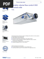 Vav - Unit - Titus Make | PDF | Duct (Flow) | Manufactured Goods