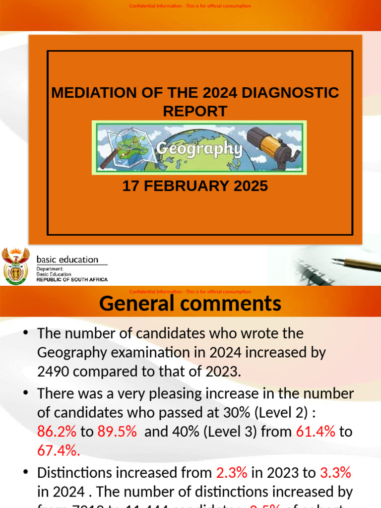 Geog PPT Mediation of Diagnostic Report 27 Feb 2025 | PDF | Geographic Information System ...
