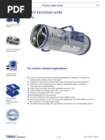 Shut Off Type VAV Catalog PDF | PDF | Duct (Flow) | Fiberglass