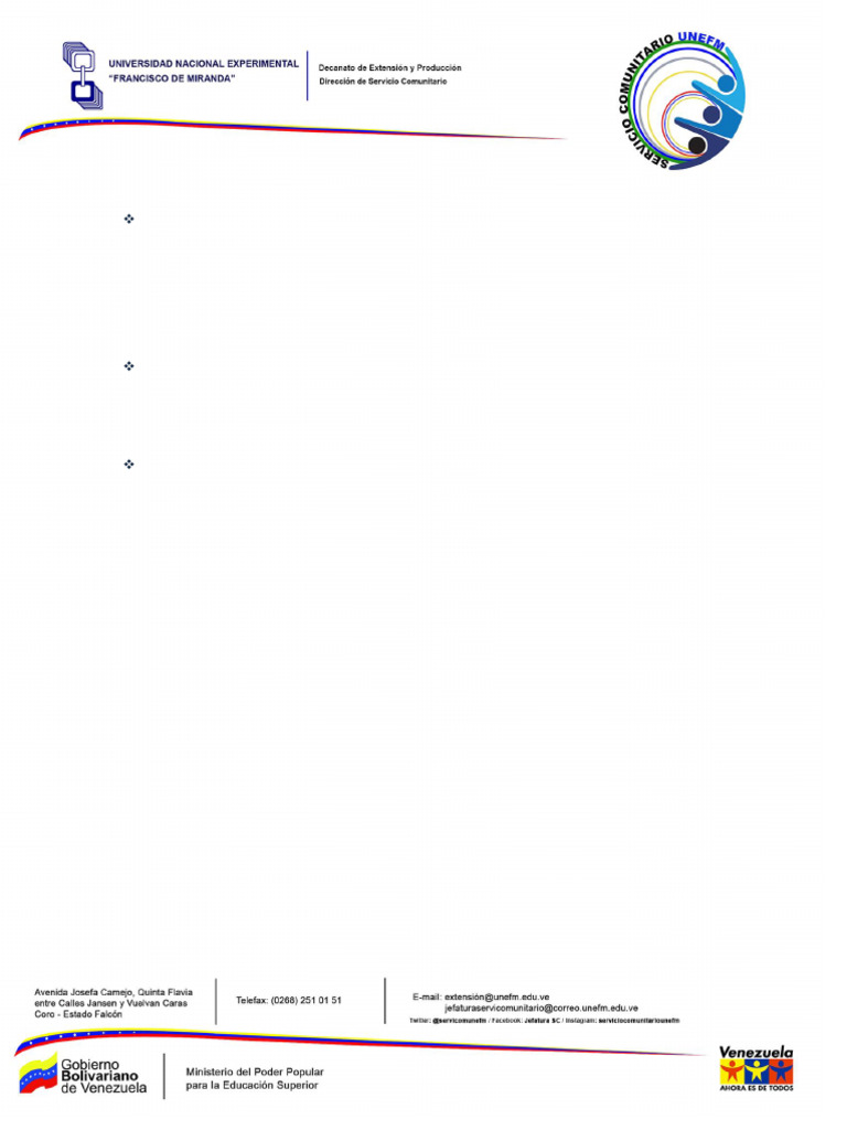 Estructura Del Informe Final Del Proy. de Servicio Comunitario | PDF