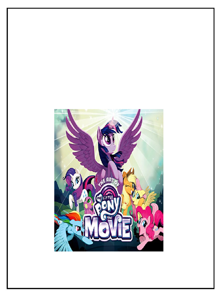The Art Of My Little Pony The Movie Coll pdf download | PDF