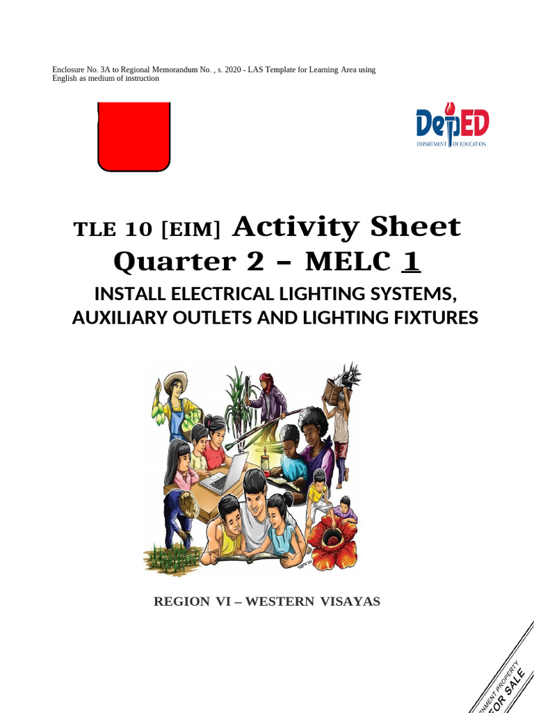 TLE 10 EIM Activity Sheet: Electrical Systems | PDF | Learning ...