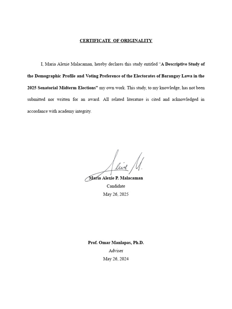 MALACAMAN - Original Manuscript | PDF | Rationality | Decision Theory