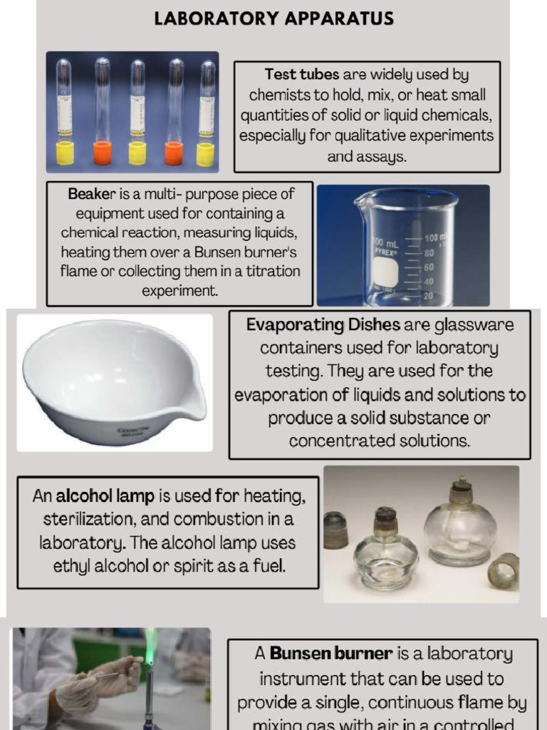 Laboratory Apparatus | PDF