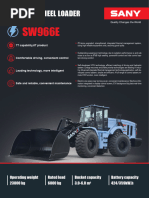 Sany SW978K Loader Specifications | PDF | Axle | Tire