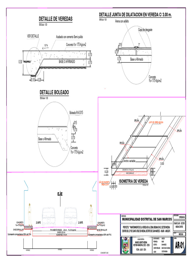 Plano Clave Veredas Mosna Centro-Vereda | PDF