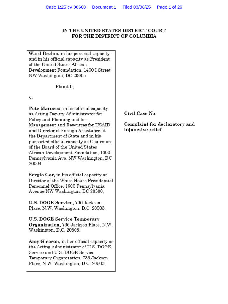 Gov Uscourts DCD 278118 1 0 | PDF | Equity (Law) | Article Two Of The ...