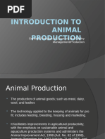 Principles of Animal Production Management | PDF | Livestock | Poultry ...