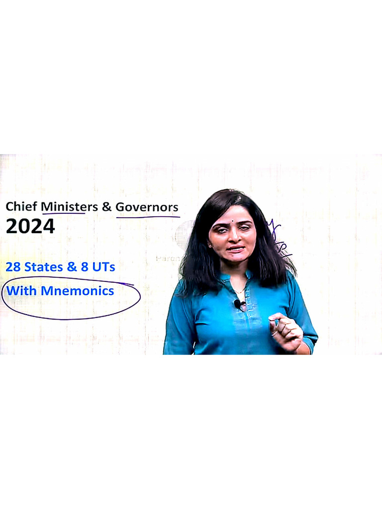 CM & Governor List 2024 BS | PDF