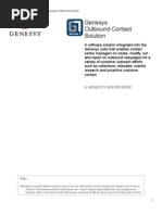 Genesys Cloud Dialing Setup Guide | PDF | Cloud Computing | Computing