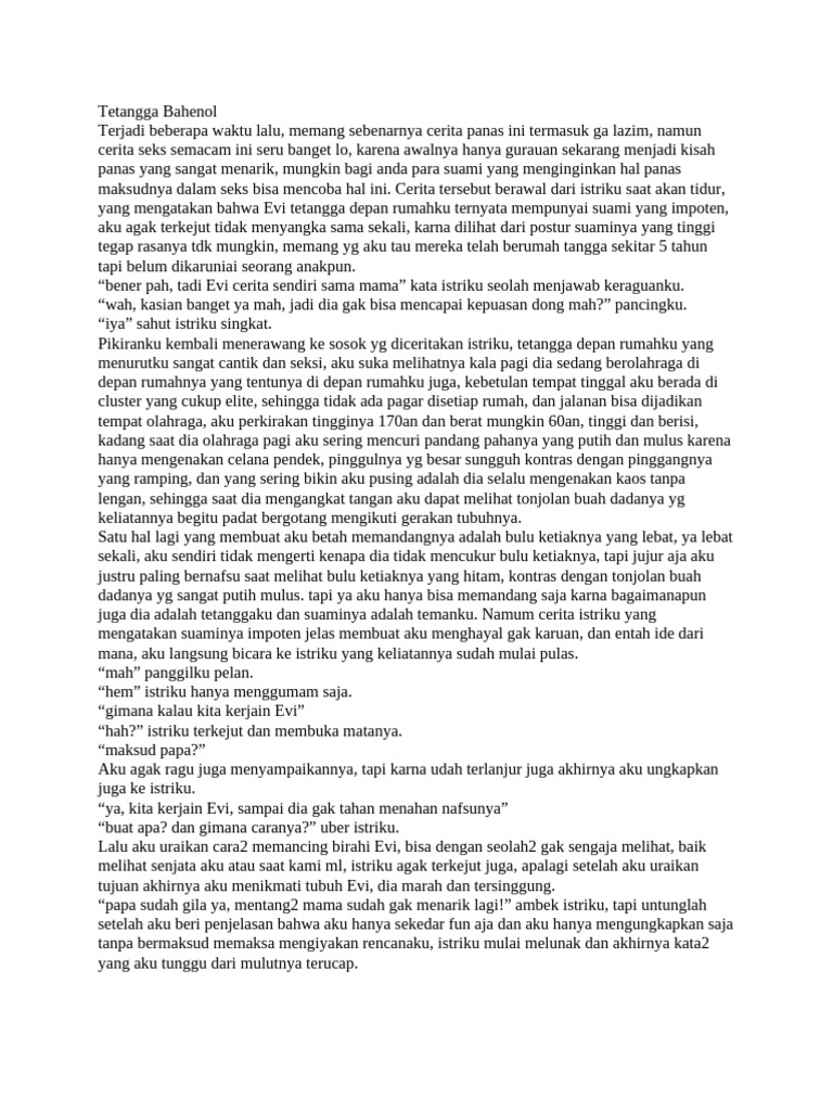 Tetangga Bahenol | PDF