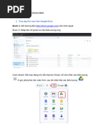 Hướng Dẫn Sử Dụng VNU-Gmail (Tóm Lược) - 22-9-2020 | PDF