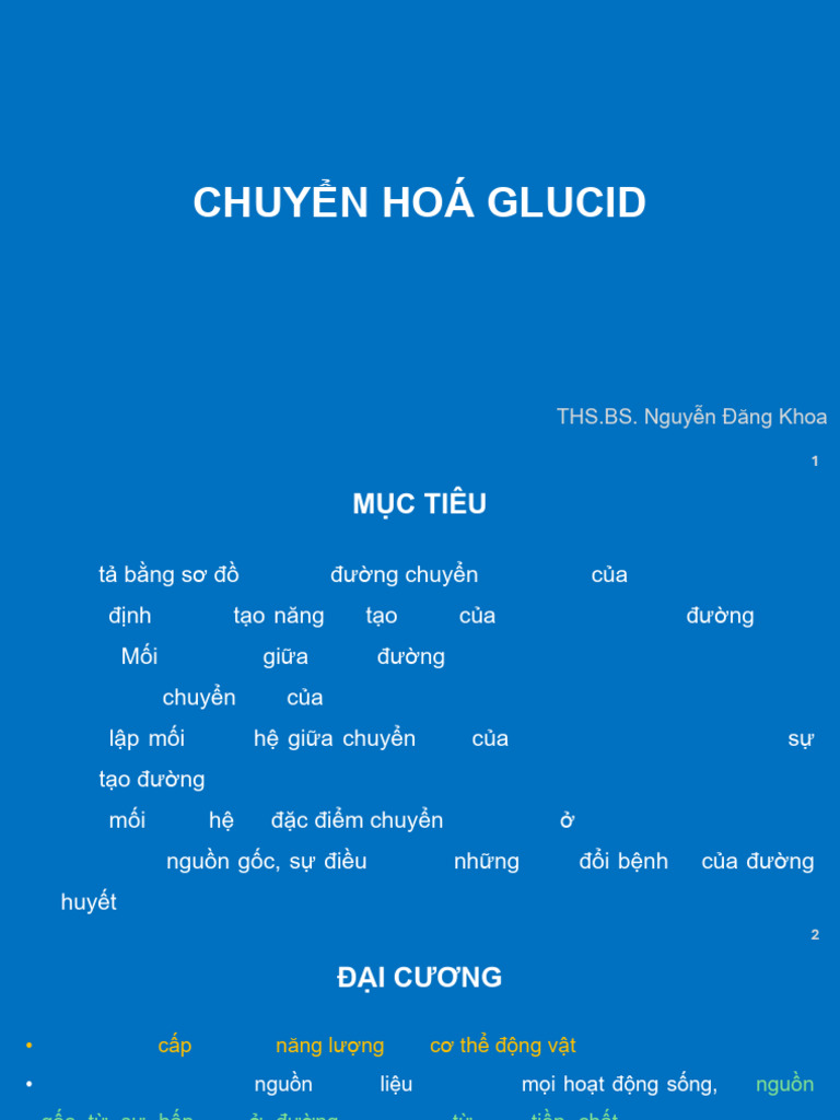 CH Glucid | PDF