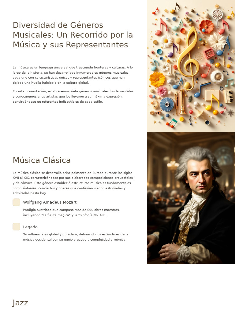 Diversidad de Generos Musicales Un Recorrido Por La Musica y Sus ...