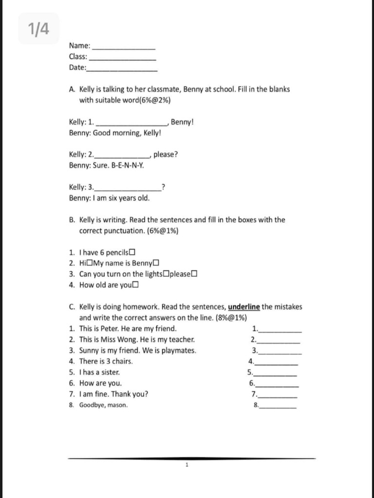 P1 - 1st Exam - 3 | PDF