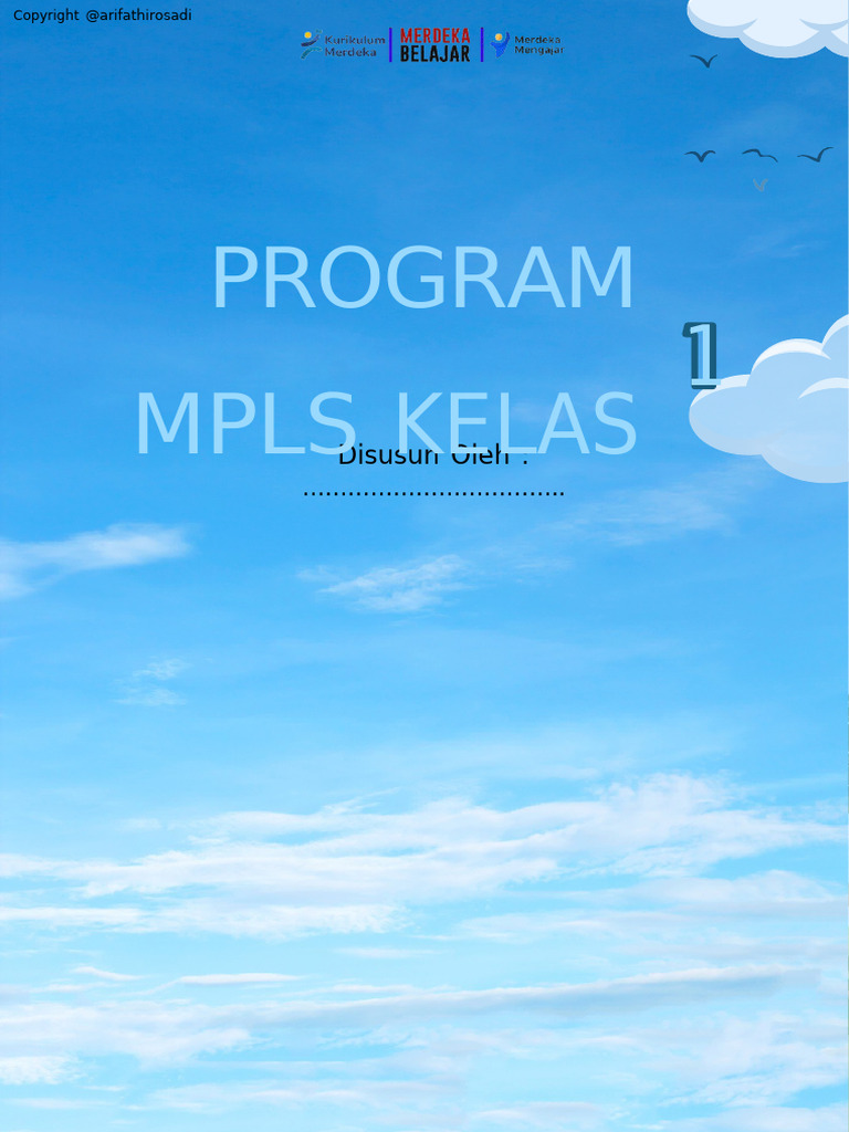 Program Mpls Kelas 1 | PDF