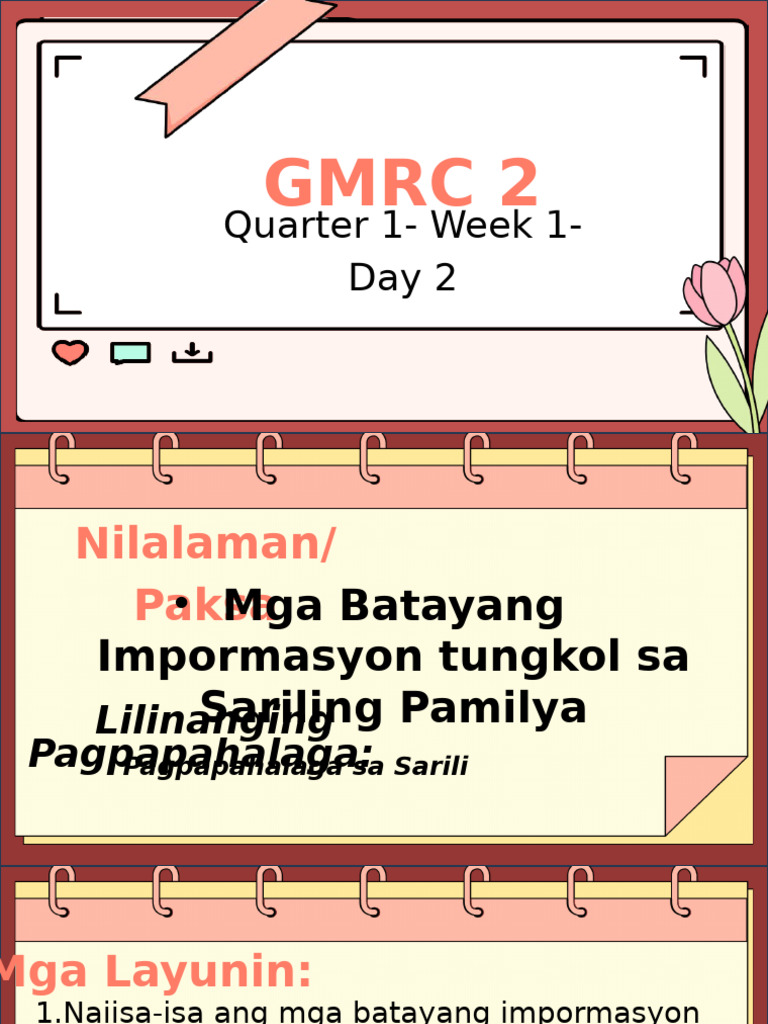 GMRC Q1 W1 Day2 | PDF