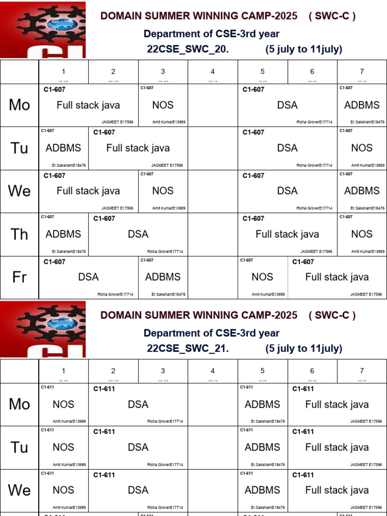Winning Camp - Classwise (6!07!2025) | PDF