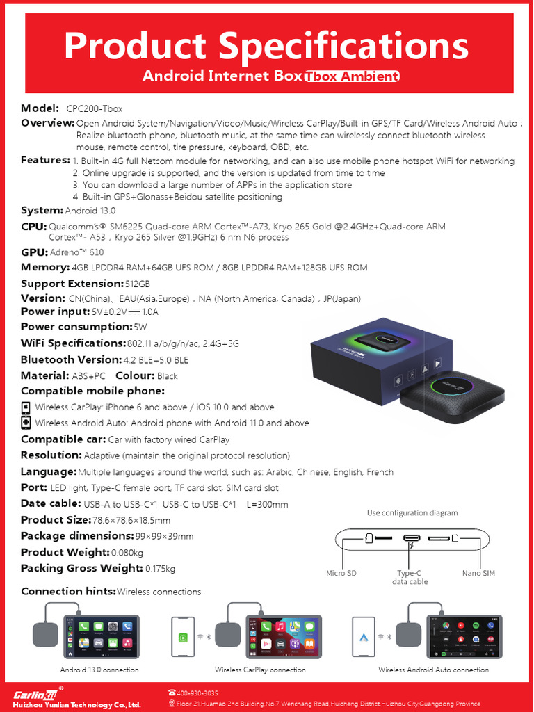 Tbox Ambient (2025-07-13 19 - 32 - 47) | PDF | Smartphone | Android (Operating System)