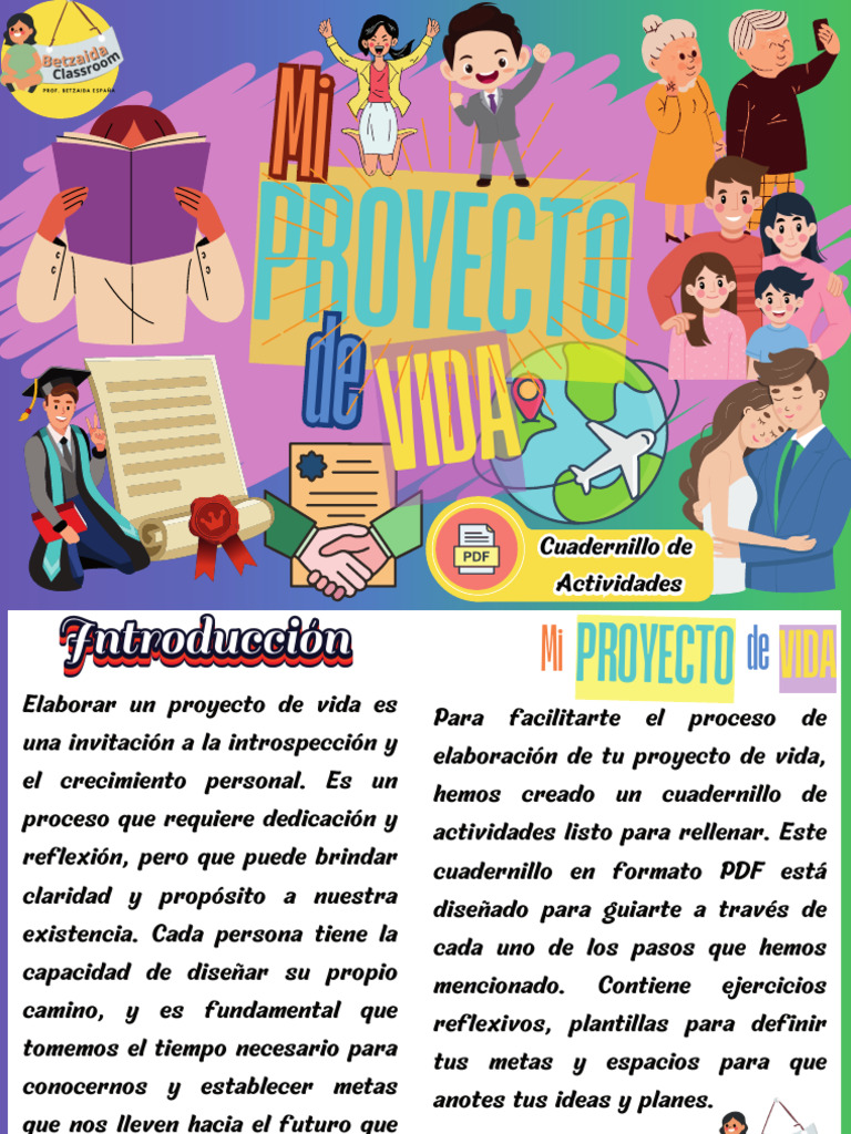 Cuadernillo de Proyecto de Vida | PDF