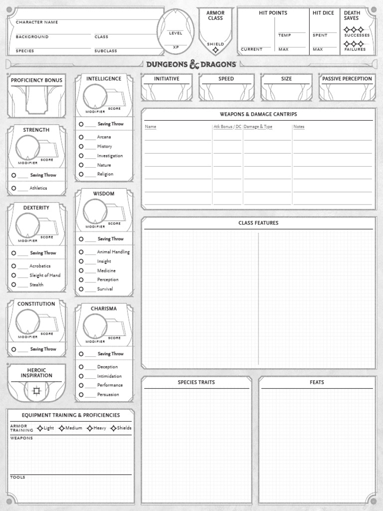 Completed Tank Character Sheet | PDF | Gaming | Tabletop Games
