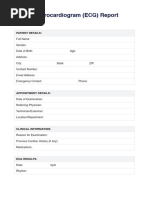 Ecg Form | PDF