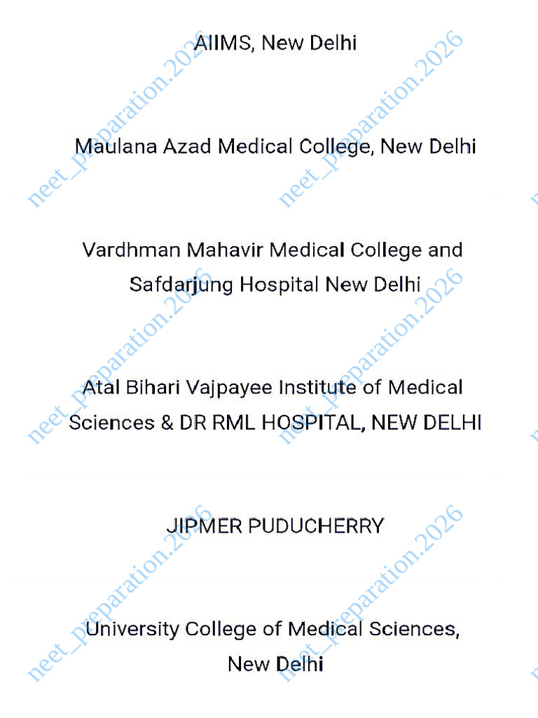 TOP 100 Mbbs Medical Collage in India | PDF