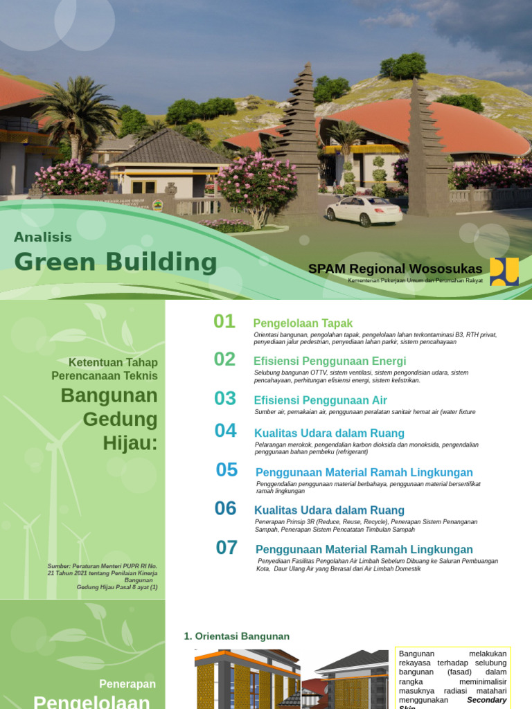 Analisis Green Building Kementerian PUPR | PDF