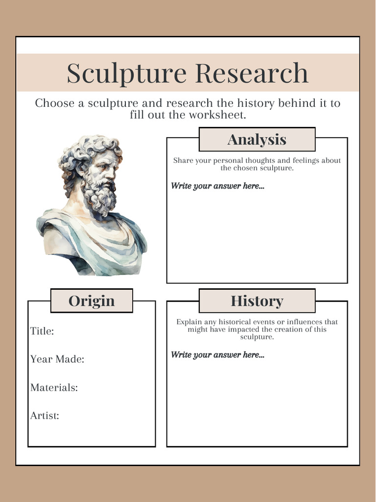 Sculpture Research | PDF