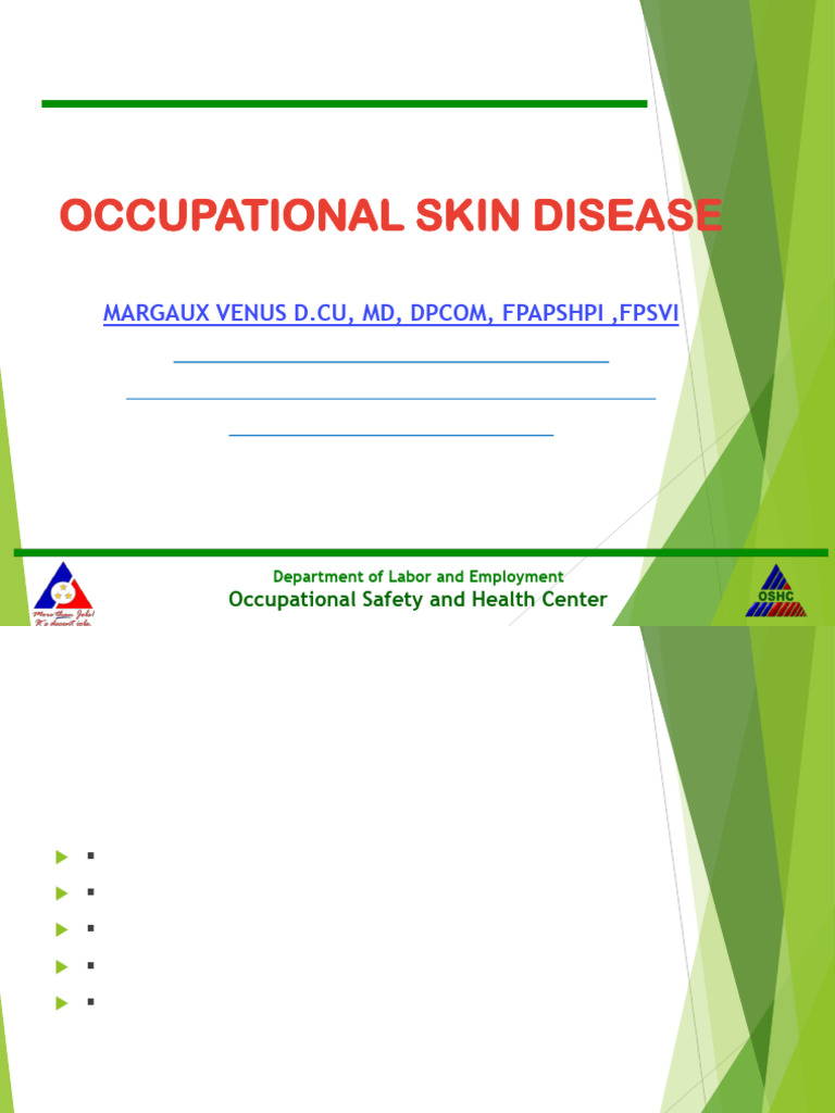 Understanding Occupational Skin Diseases | PDF | Dermatitis | Allergy