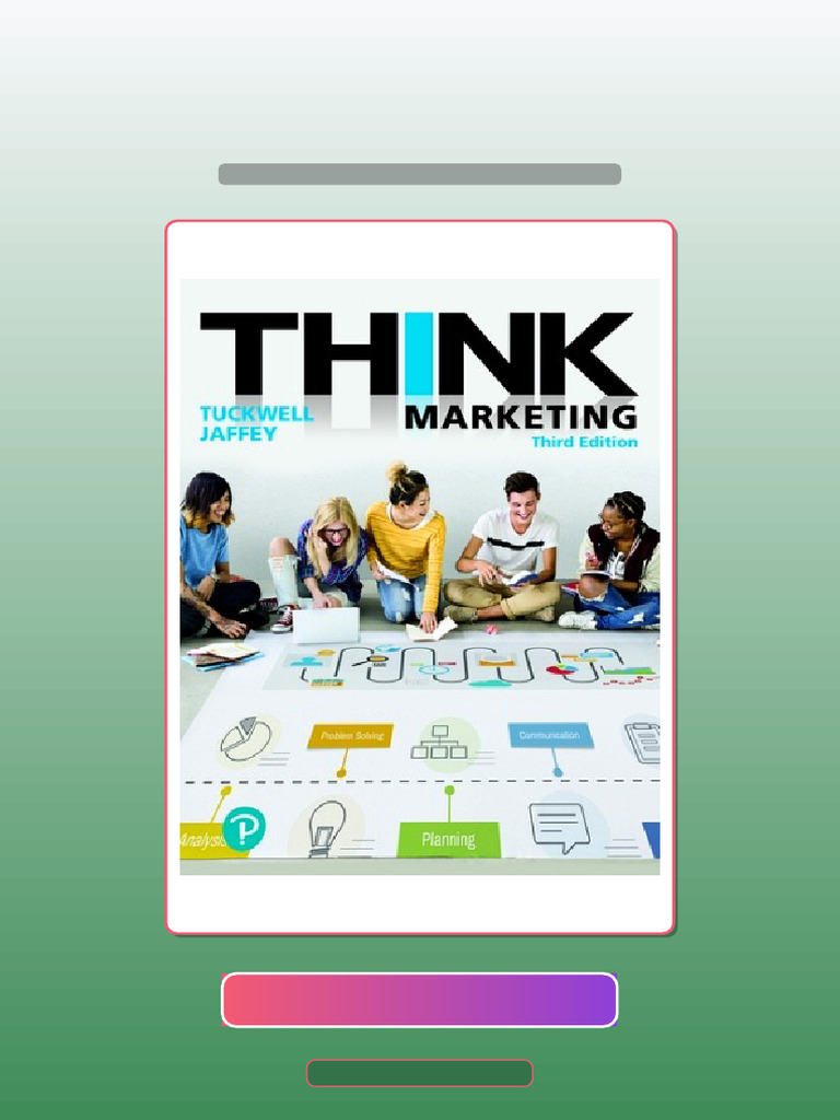 THINK Marketing 3rd Edition Tuckwell HQ File Fast Access | PDF ...
