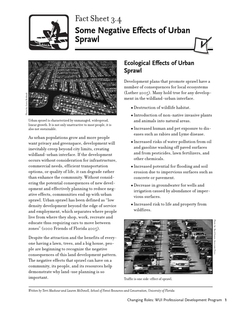 SD Sprawlmod3fs4 | PDF | Urban Sprawl | Systems Ecology