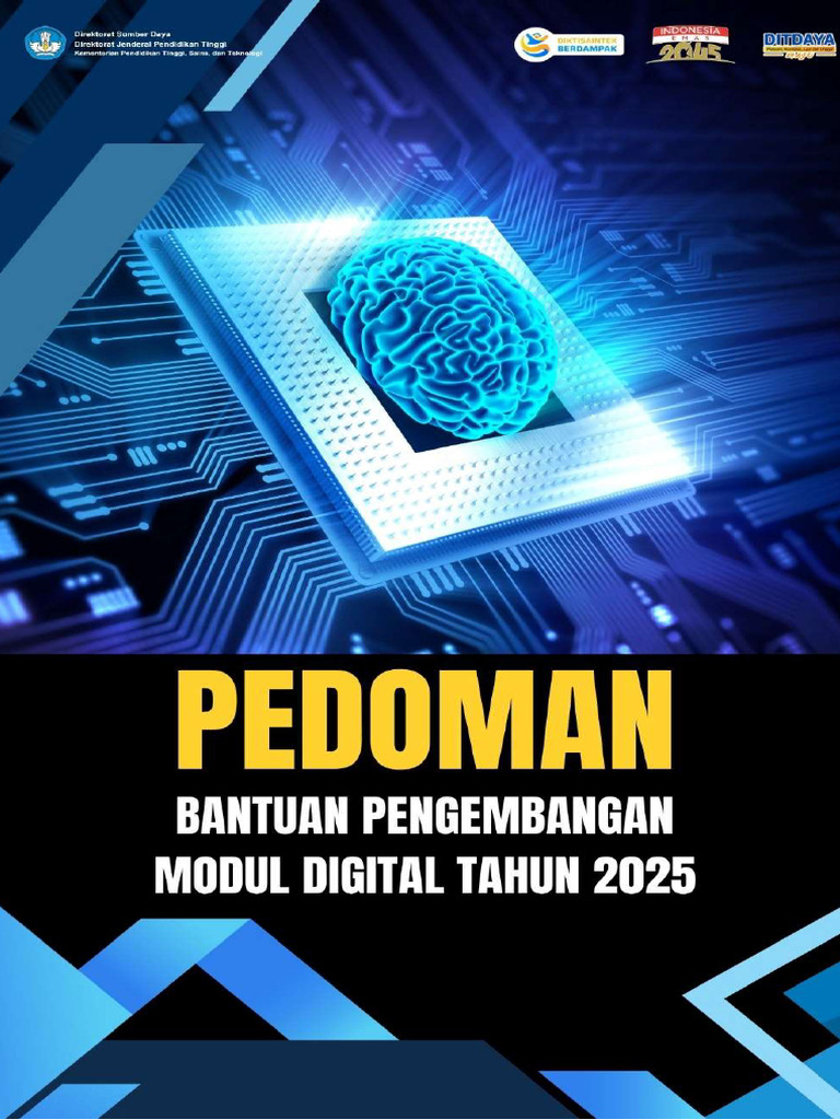 Pedoman Hibah Pengembangan Modul Digital 2025 | PDF