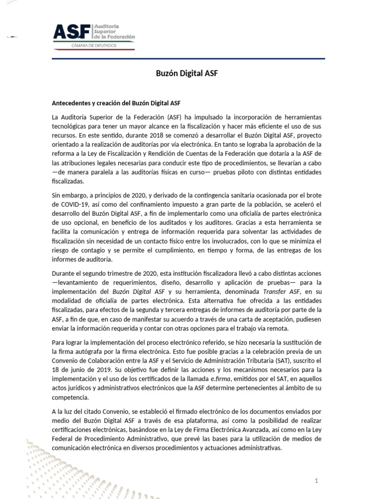 Informe Buzón Digital Rev | PDF