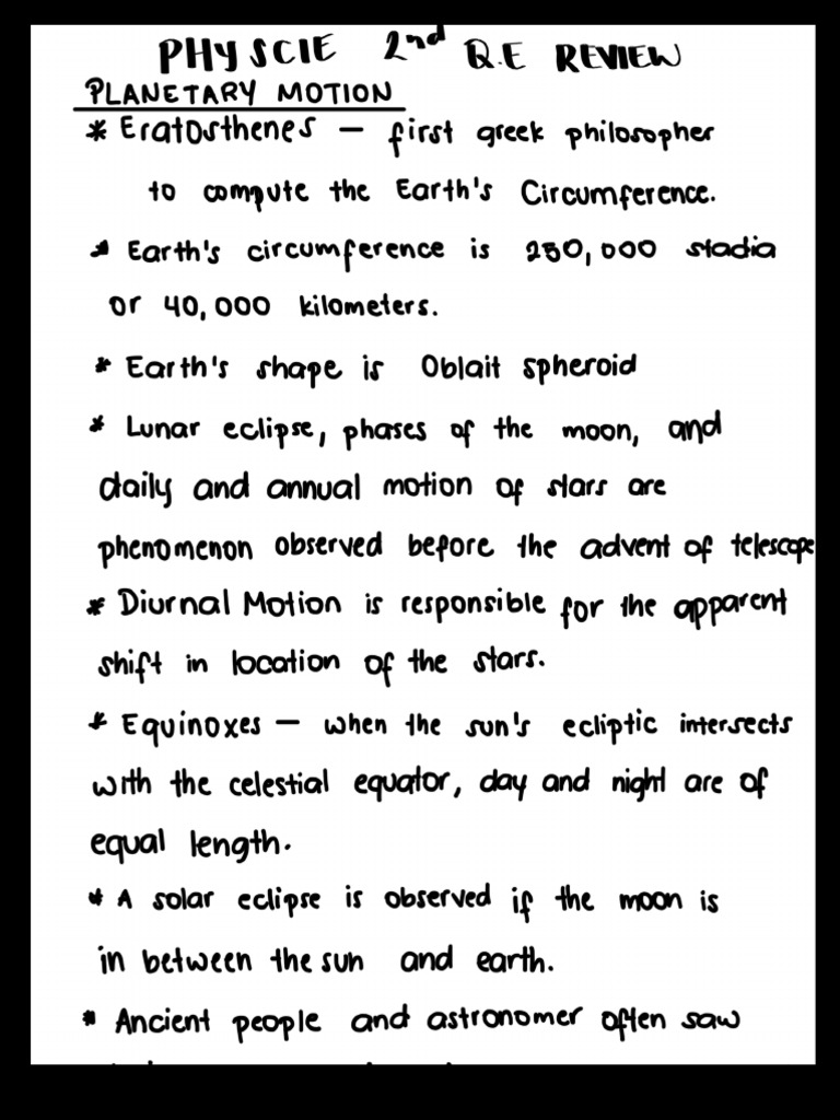 Phy Scie 2nd Q. e Review | PDF