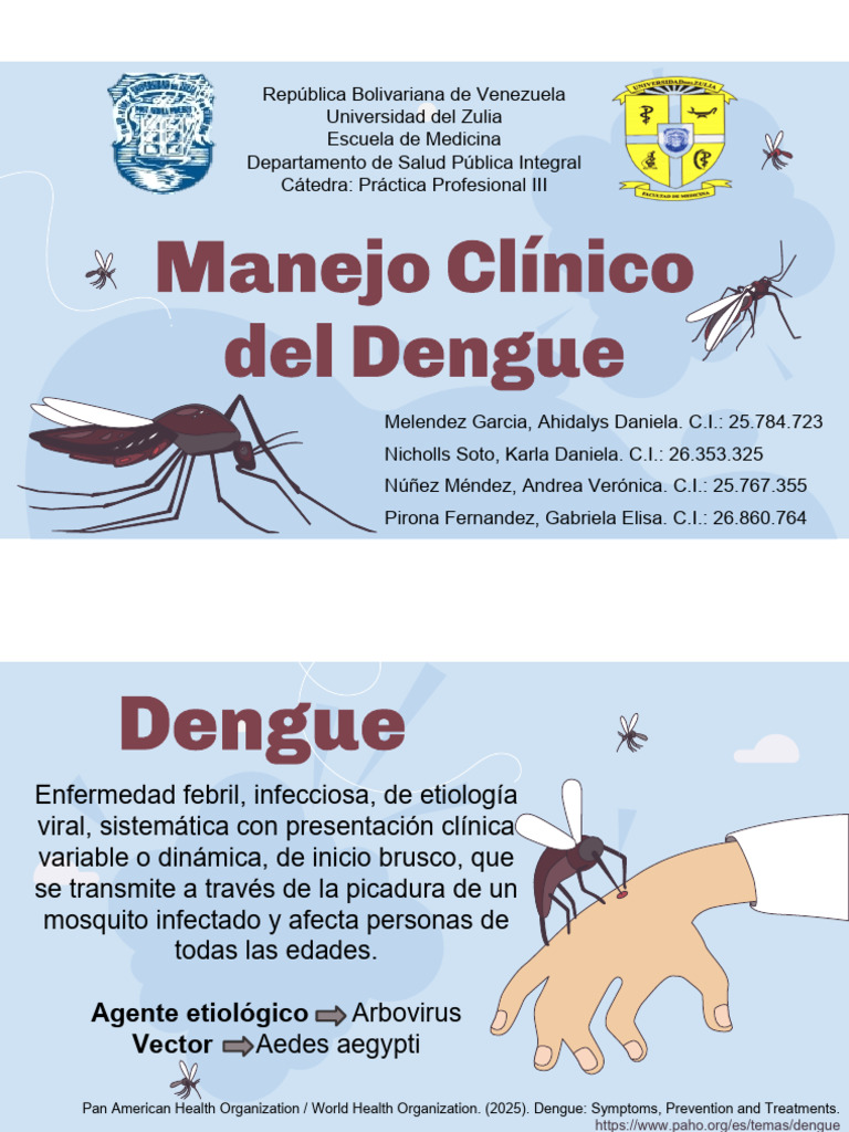 Epidemiología del Dengue en Venezuela | PDF | Virus | Droga anti ...