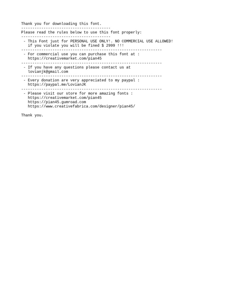 Read Me First | PDF