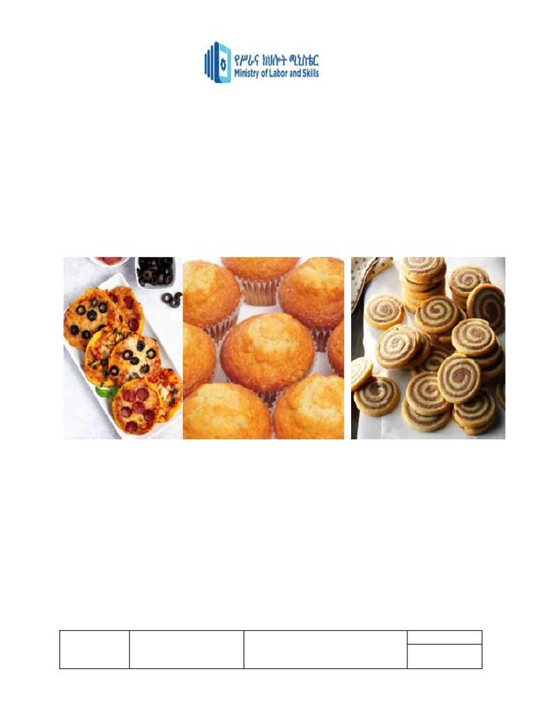 M04-Prepare Tea Break Pastry Product | PDF | Cakes | Baking
