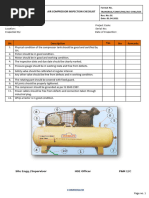 Checklist Compressor | PDF