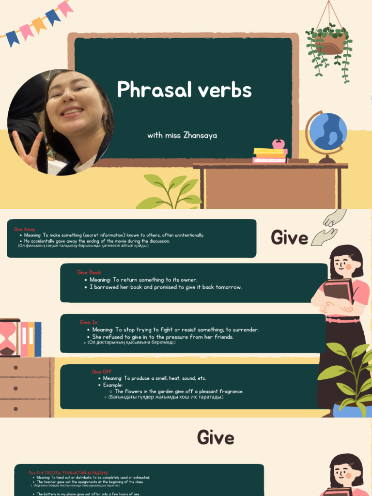 Phrasal Verbs | PDF