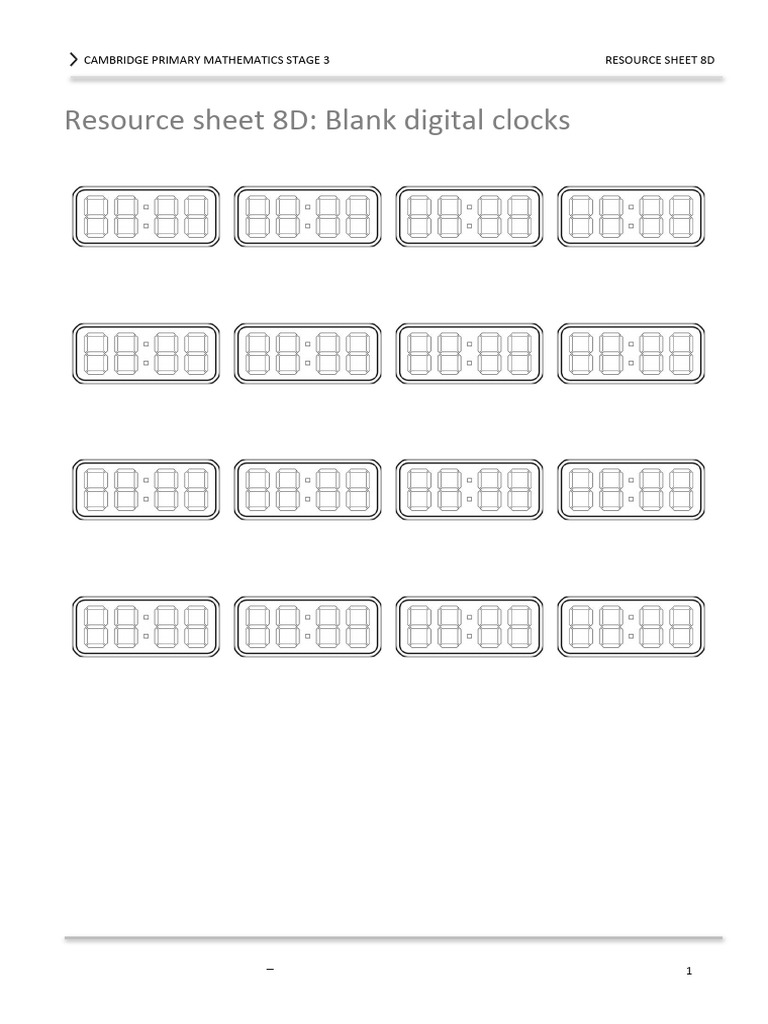 Prim Maths 3 2ed TR Resource 8d | PDF