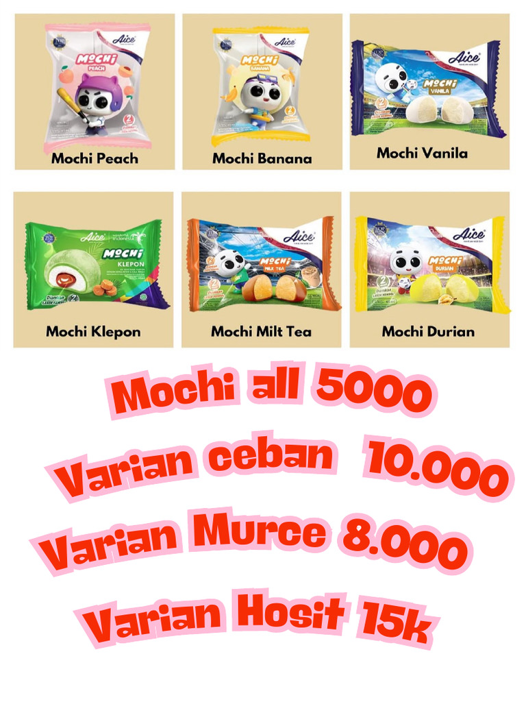 Variants of Mochi All 5000 and More | PDF