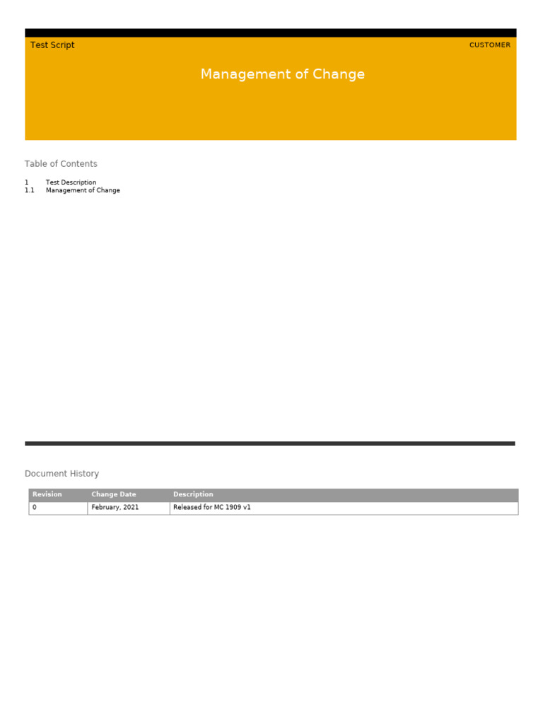 02-Management of Change - Change Request Approver | PDF | Software | Trademark