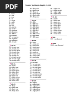 12 Ordinal Numbers List 1-100 | PDF